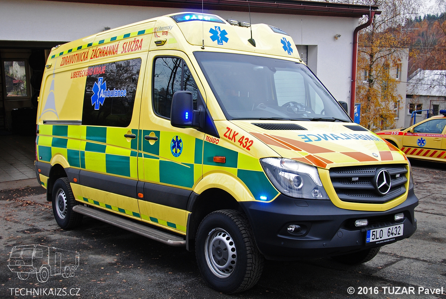 ZZS LK - Turnov - záloha - RZP 474 - MB Sprinter - TECHNIKAIZS.cz