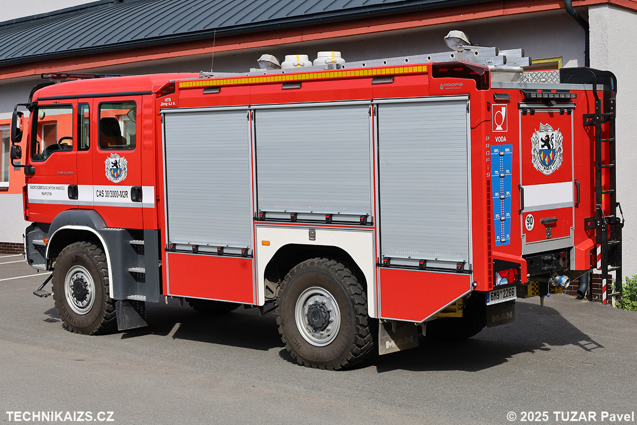 JSDH Rapotín - CAS 30 - MAN TGM - TECHNIKAIZS.cz