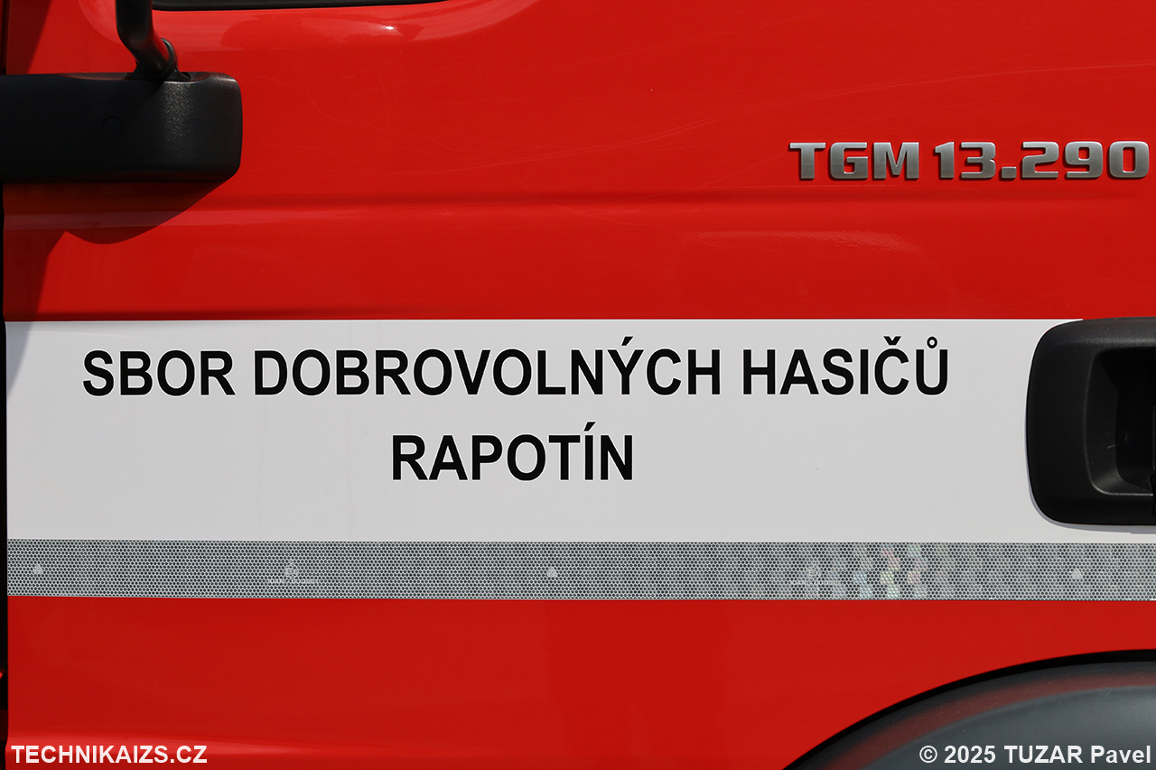JSDH Rapotín - CAS 30 - MAN TGM - TECHNIKAIZS.cz