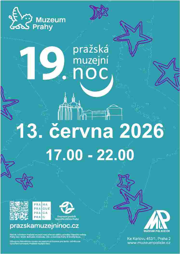 13.6.2026 - Praha - 19. pražská muzejní noc - TECHNIKAIZS.cz